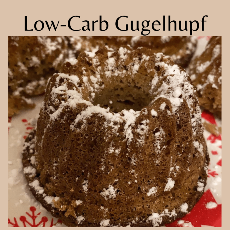 Low-Carb Gugelhupf - Genusswerkstatt
